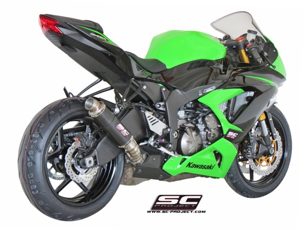 Kawasaki ZX-6R 636 GP M2 Exhaust by SC-Project (2013+ series)